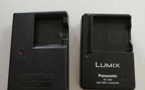 Зарядные устройства olympus, lumix