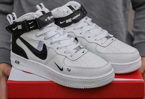 Кроссовки Nike Air Force 1'07 Utility Mid Белые