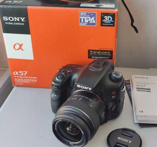 Sony A57 kit (пробег 11 т) в идеале