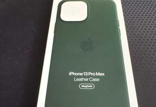 Чехол на iPhone 13 pro max кожаный оригинал б/у