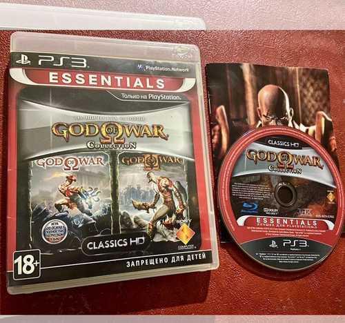 PS3 God of War HD Collection