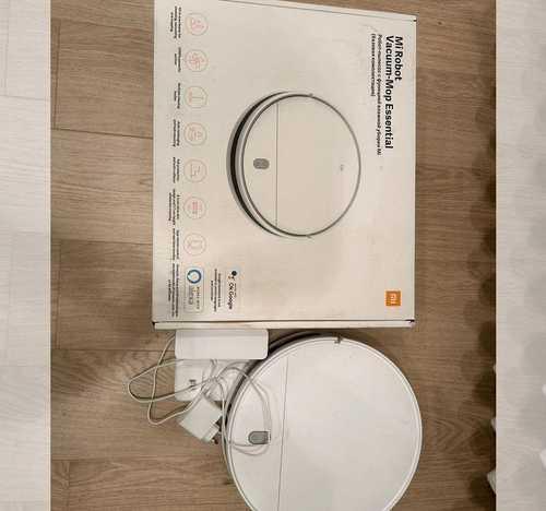 Робот пылесос xiaomi mi robot vacuum mop essential