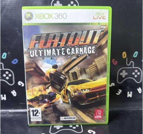 Flatout ultimate carnage Xbox 360