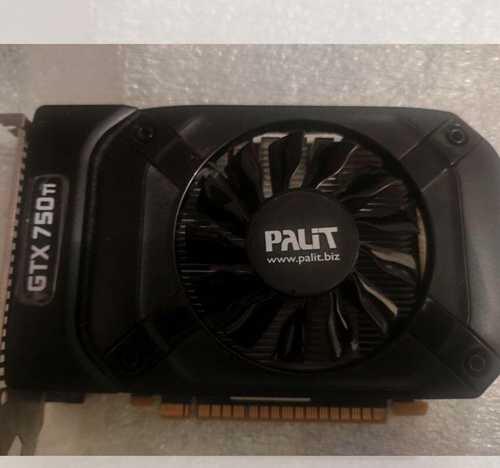 Видеокартаpalit gtx 750ti 2gb на запчасти