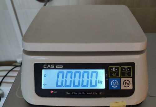 Весы cas swn 1.5/3 kg
