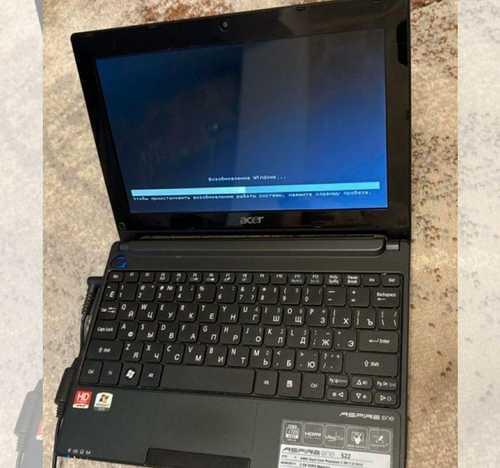 Ноутбук Acer aspire one 522