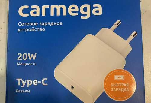 Зарядное устройство Carmega USB Type-C 20W