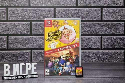 Игра Sonic Forces + Super Monkey Ball (Switch)