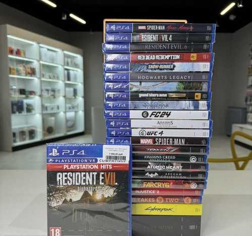 Resident Evil 7 Biohazard на PS4 диск, новый