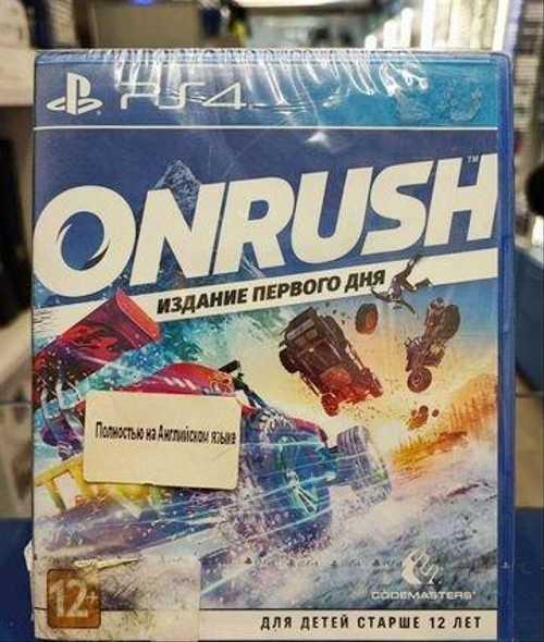 Onrush PS4 NEW
