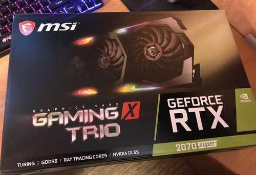 GeForce RTX 2070 super gaming X trio 8GB