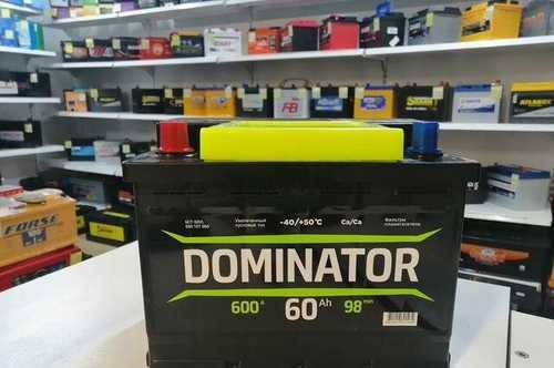 Автомобильный аккумулятор Dominator 60Ah 600A