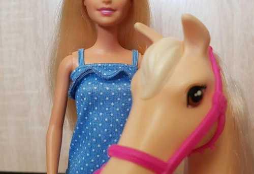 Barbie с лошадью