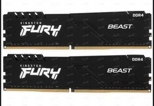 Оперативная память ddr4 32gb 3200 kingston fury