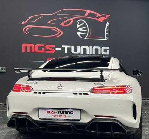 Задний бампер + спойлер стиль GT-R AMG GT C190