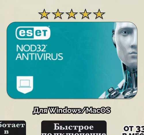 Лучший антивирус Nod32 eset 1-2 года 56068