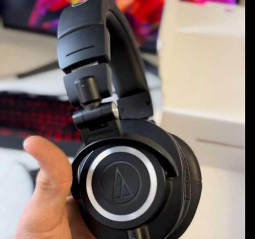 Наушники студийные audio technica m50x