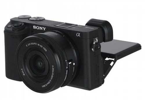 Фотоаппарат системный Sony A6400 + SEL-P1650 Black