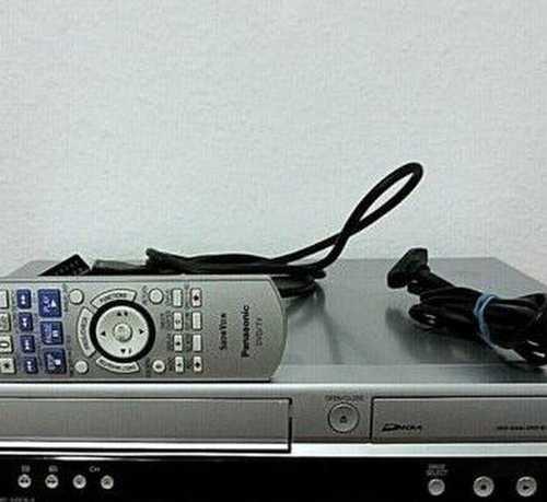 Комбо DVD+VHS рекордер Panasonic, оцифровка, новый