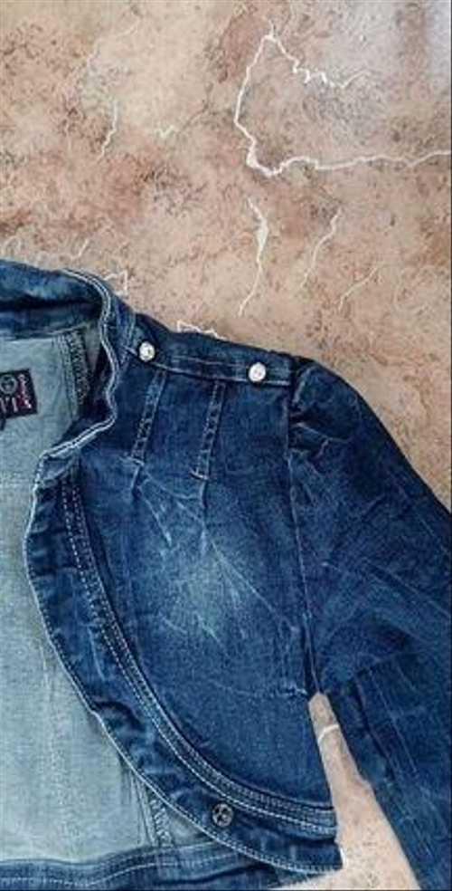 Женское джинсовое болеро