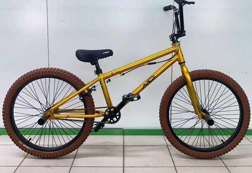 Новый трюковой велосипед Желтый