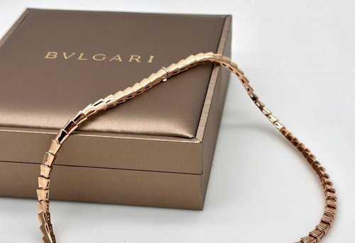 Колье Bvlgari Serpenti, золото 18К и бриллианты