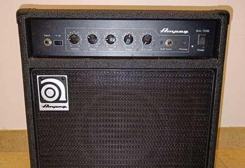 Басовый комбоусилитель ampeg BA-108