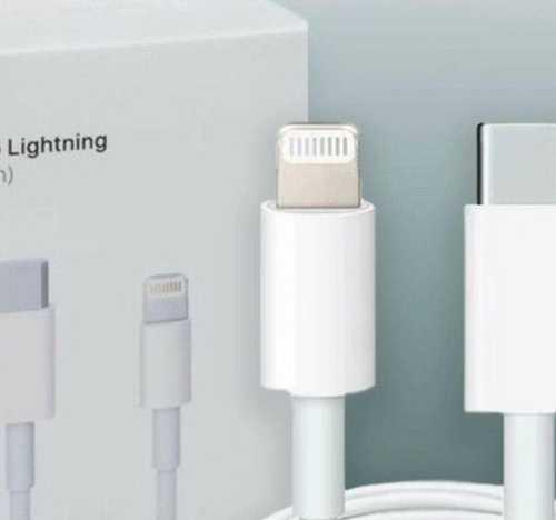 Зарядка на iPhone lightning type-c провод