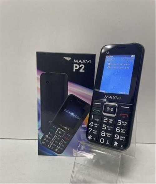 Сотовый Телефон Maxvi p2 Черный (2602007)