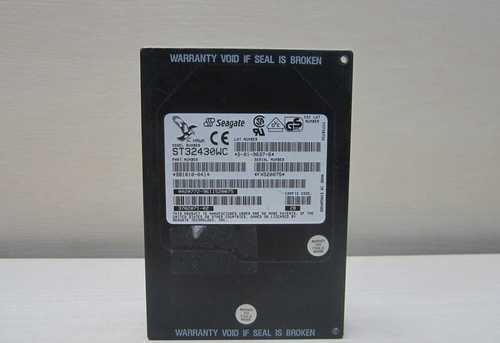 HDD Seagate hawk ST32430WC (2,1GB) scsi SCA-80 №1