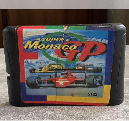Super Monaco GP Sega картридж
