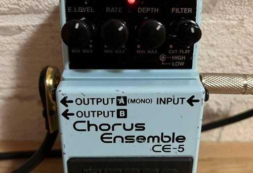 Гитарная педаль Хорус Boss CE-5 Chorus Ensemble