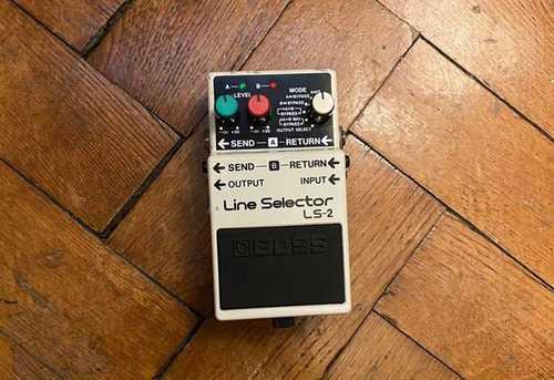 Boss line selector ls-2