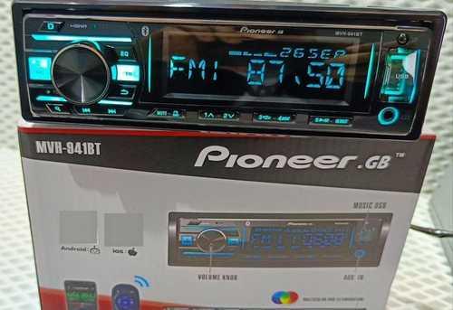 1din магнитола pioneer.gb mvh 941bt