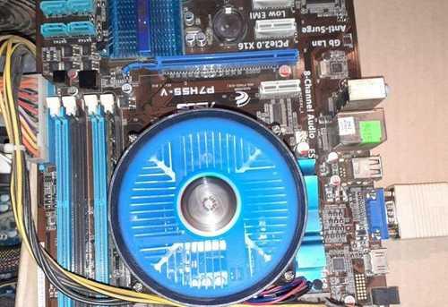 Asus P7H55-V (Intel Core I5 650 3.2ггц)