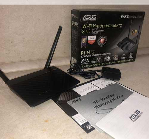 Wifi роутер asus rt n12