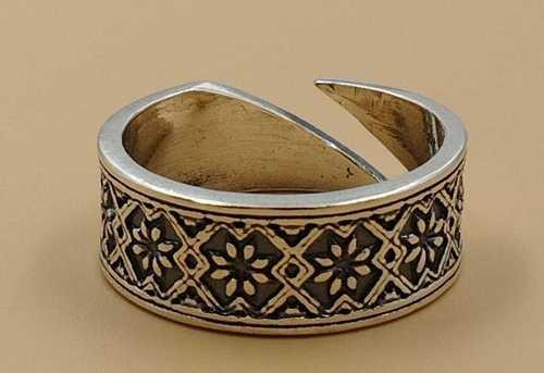 Сславянское серебряное кольцо Алатырь, 2050