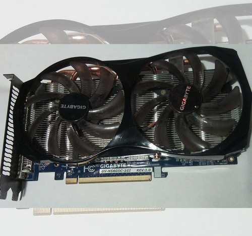 Видеокарта Gigabyte GTX 560 нерабочая(Артефакты)