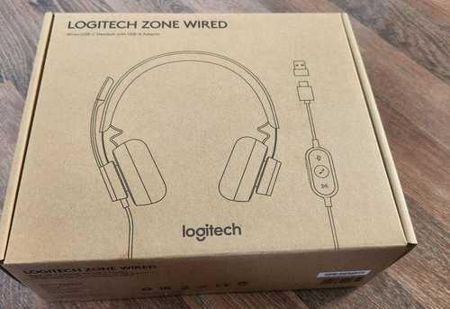 Беспроводные наушники Logitech zone wired