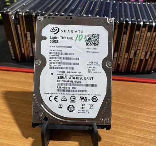 Жесткий диск seagate 500гб 2.5 1305 часов