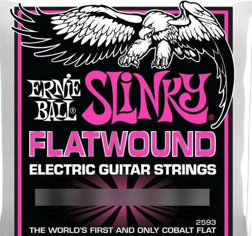 Ernie ball 2593 Slinky Flatwound Super 9-42 - Стр