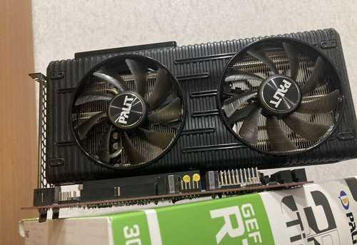 Видеокарта Palit RTX 3060 Ti 8gb Dual V1