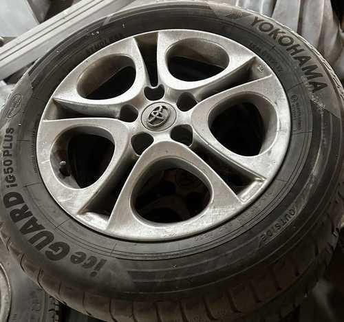 Литые диски r16 toyota липучка