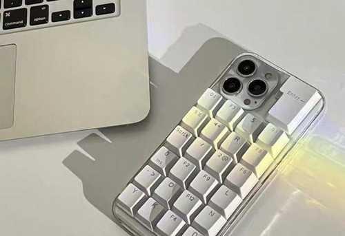 Чехол клавиатура на iPhone
