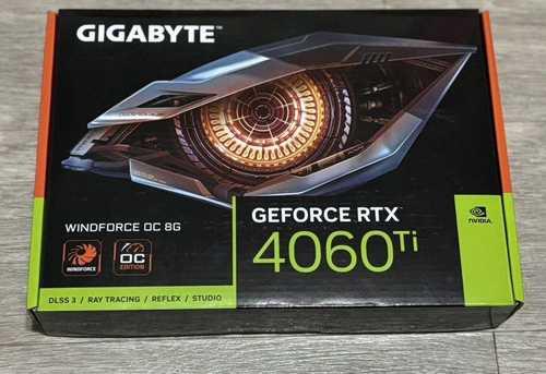 Gigabyte nvidia RTX4060Ti windforce OC