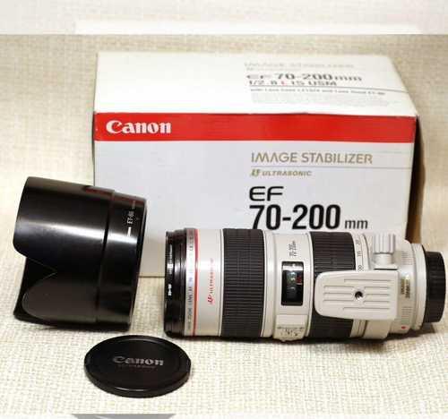 Объектив Canon EF 70-200mm F 2.8 L IS USM