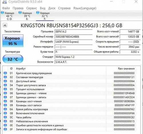 SSD RBU-SNS8154P3/256GJ3 M.2 256 GB