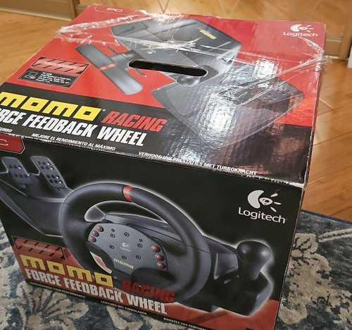 Игровой руль Logitech Momo Racing Ferce Feedback