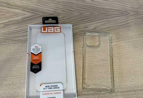 UAG Plyo Case для iPhone 15 Pro Max прозрачный