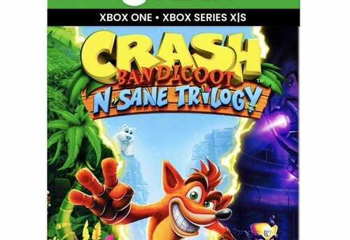 Crash Bandicoot n sane trilogy Xbox (Ключ)